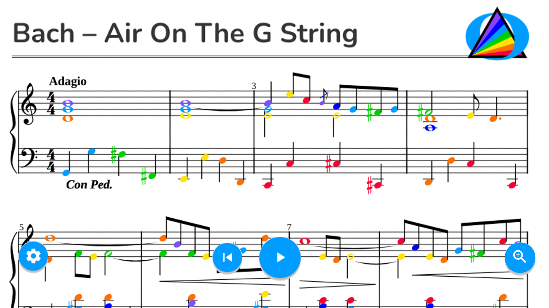 Bach – Air on the G String – Prismanote